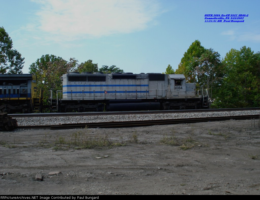 GCFX 3084 SD40-2 Sept 22, 2007